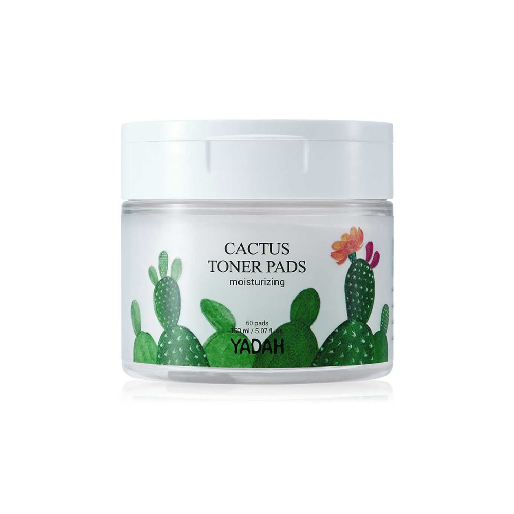 YADAH Cactus Toner Pads 150 ml / 60 pads