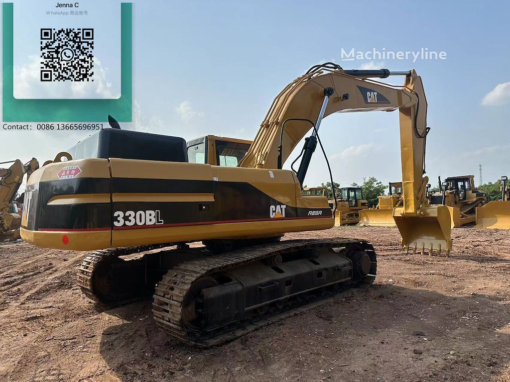 Caterpillar 330BL bager guseničar