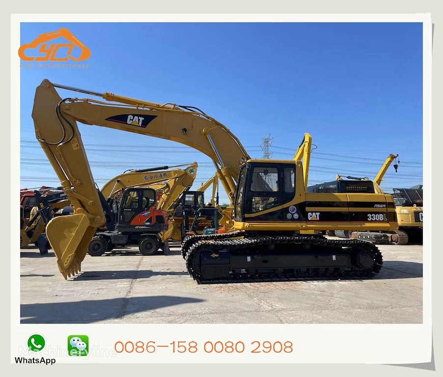 Caterpillar 330BL bager guseničar