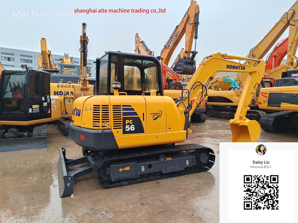 Komatsu pc56 mini bager