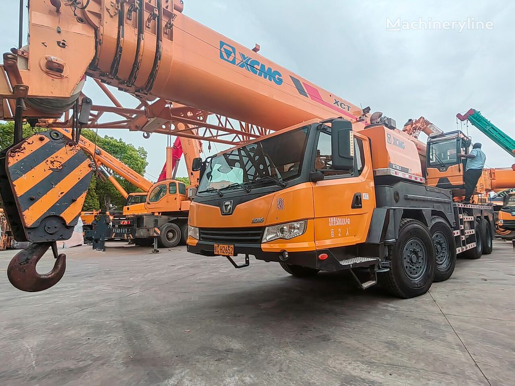 XCMG XCT80 80 ton 80t 80 tons XCMG used mounted truck crane pokretna dizalica