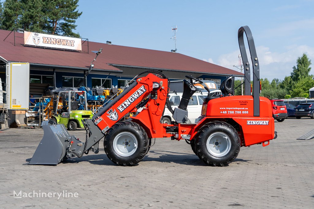 Novi Kingway H180 T Telescoplader, Euroaufnahme teleskopski prednji utovarivač