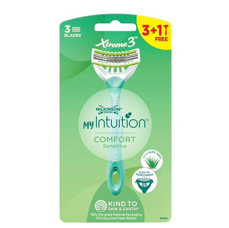 WILKINSON BRIJAČI W.XTREME 3 MY INTUITION COMFORT SENSITIVE - 4 KOM