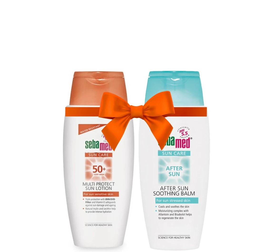 SEBAMED SUN DUO PACK (LOSION SPF50+ 150ML+AFTER SUN BALZAM 150ML)