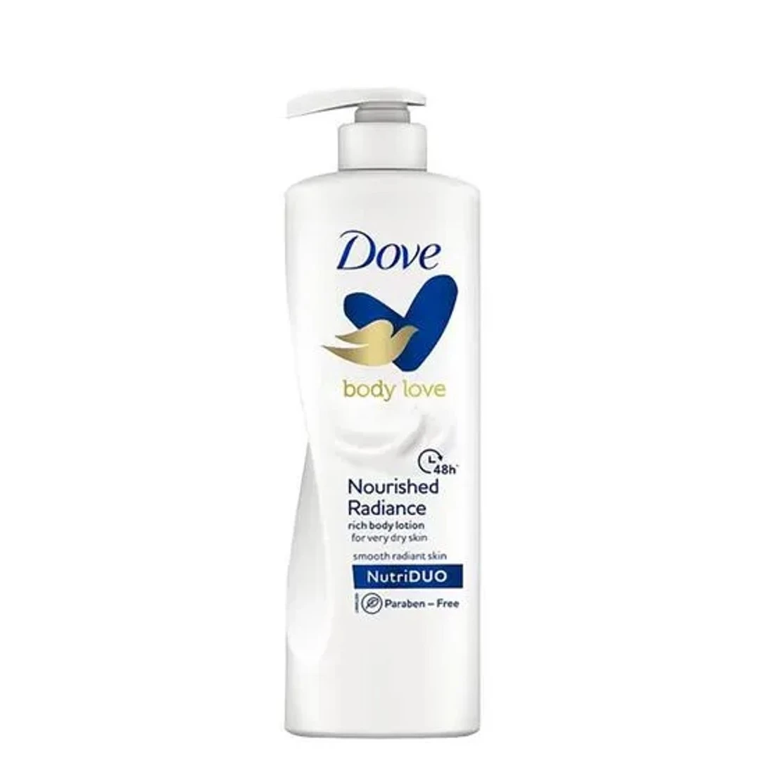 DOVE LOSION ZA TELO 400ML NOURISHED RADIANCE PUMPICA