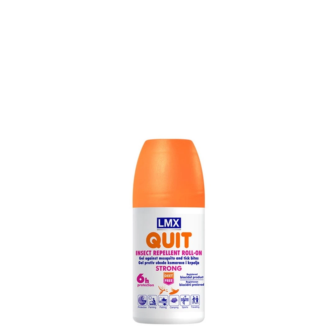 LMX QUIT GEL ROLL-ON 100ML PROTIV UBODA KOMARACA I KRPELJA STRONG