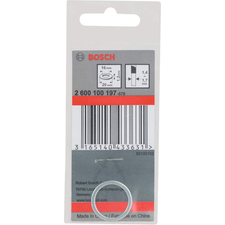 Bosch – Redukcioni prsten za listove kružne testere 20 x 16 x 1,2 mm – 2600100197