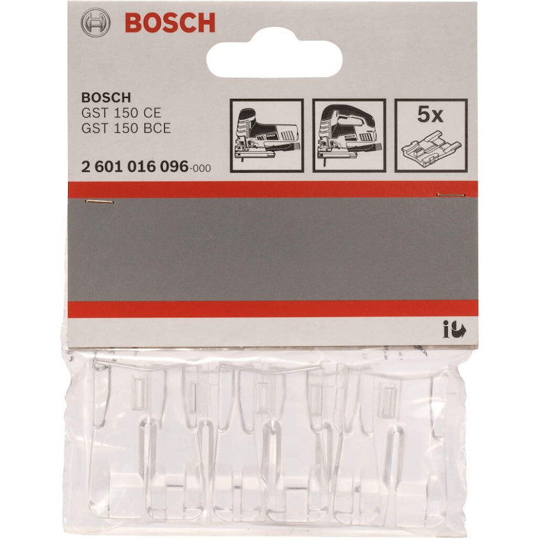 Bosch – Zaštita od kidanja materijala za GST BCE/150 CE, pakovanje od 5 komada – 2601016096