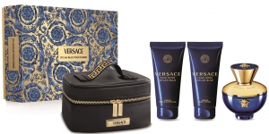 Versace Set Dylan Blue Pour Femme W edp 100ml + 100ml BL + 100ml SG + Bag