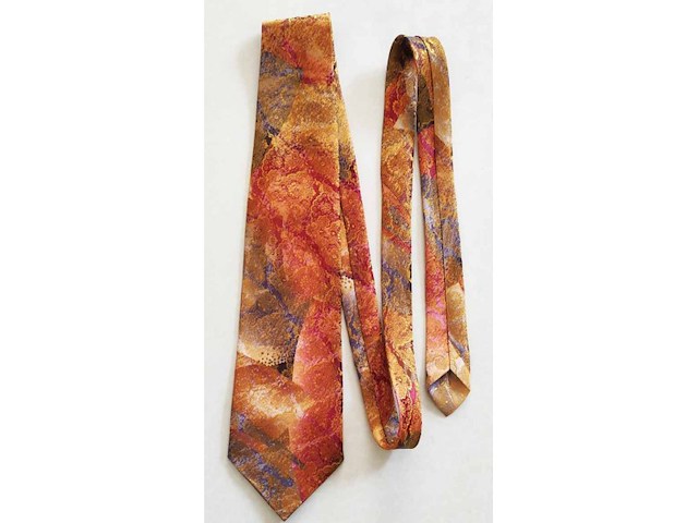 Vintage SVILANIT kravata od brokatne svile - redak prim