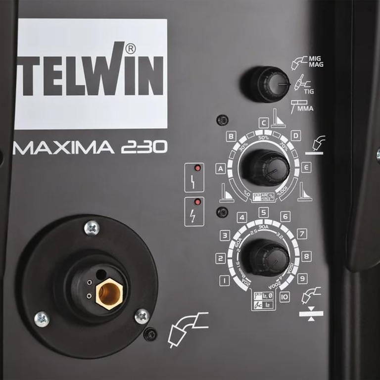 Telwin – Inverter aparat za zavarivanje MAXIMA 230 SYNERGIC 230V – 816234