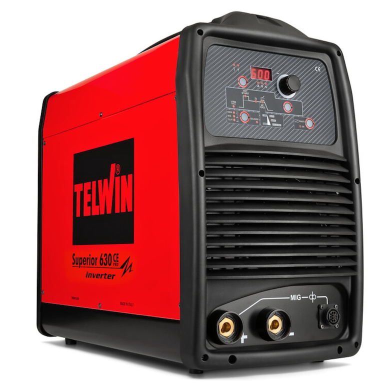 Telwin – Inverter aparat za zavarivanje MMA/TIG Superior 630 CE VRD 230-400V trofazni – 816032