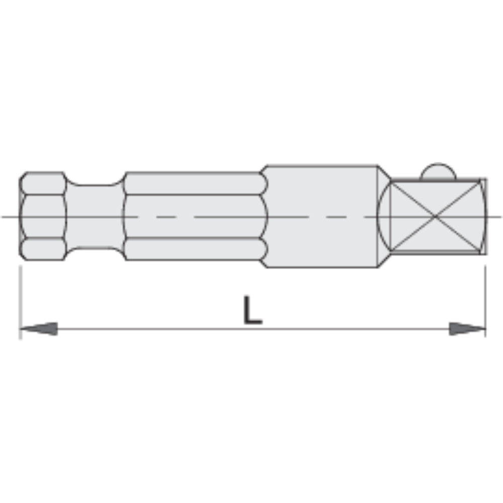 Unior – Adapter za nasadne ključeve prihvat 1/4″ 1/2″ 188.10 – 616809