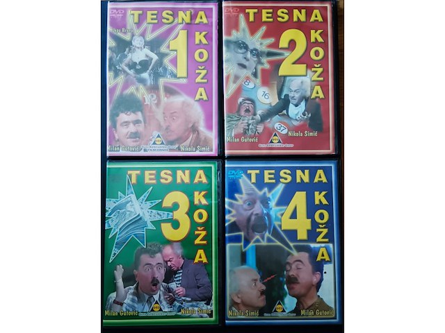 Tesna Koza-1,2,3,4 Komplet DVD