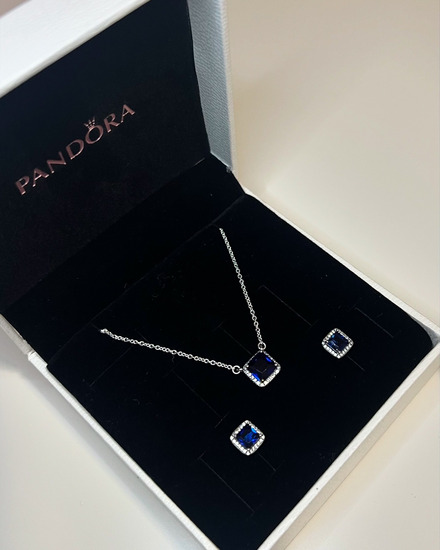 Pandora set Bezvremenska elegancija plava