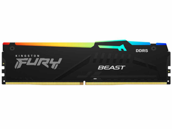 Memorija KINGSTON 32GBDIMMDDR56400MHzCL32FURY Beast RGB XMP' ( 'KF564C32BBA-32' )