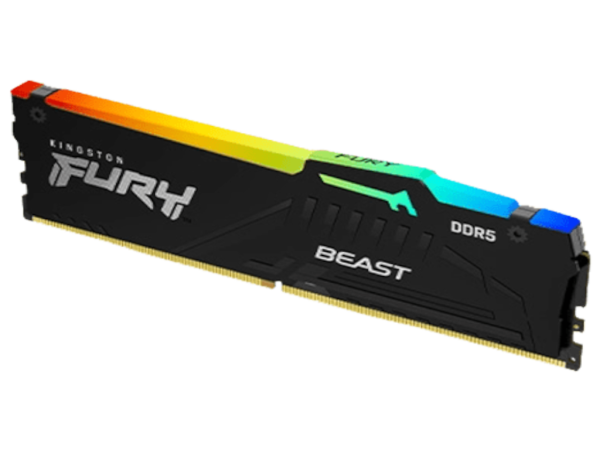 Memorija KINGSTON 8GBDIMMDDR56000MHzCL40FURY Beast RGB XMP' ( 'KF560C40BBA-8.E' )