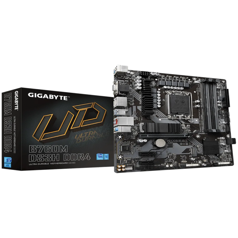 MATIČNA PLOČA GIGABYTE B760M DS3H DDR4 1.0/1700