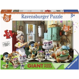 Ravensburger puzzle (slagalice) - Cats velika podna puzla