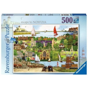 Ravensburger puzzle (slagalice) - Beg u Nofolk