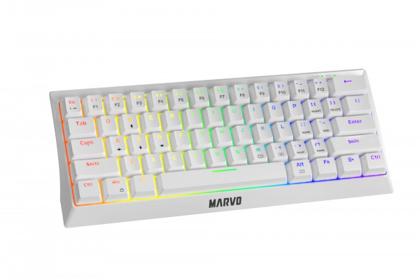 TASTATURA USB MARVO KG962 WHITE B GAMING