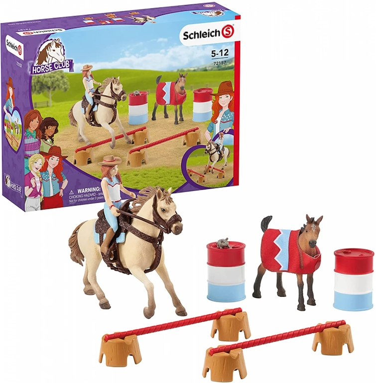 SCHLEICH HORSE CLUB FIRST STEPS ON THE RANCH SET