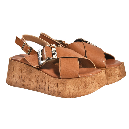 Italijanske ženske kožne sandale Nila&Nila 6183241.co