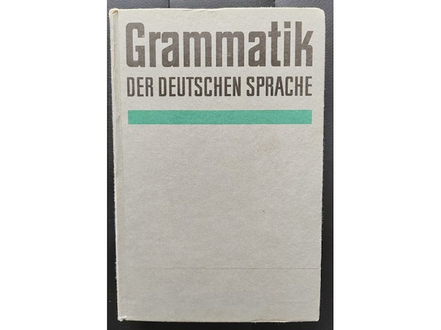 Grammatik, Der Deutschen Sprache - Walter Jung