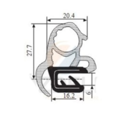 Gumeni profil, keder – G1.136 / 17.158