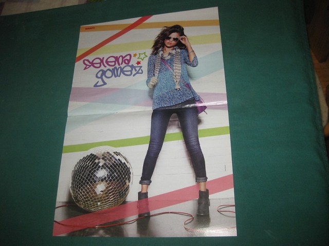 Poster (dvostrani) Selena Gomez, Bruno Mars