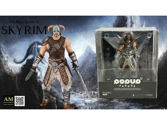 The Elder Scrolls V: Skyrim Pop Statue Dovahkiin 18 cm