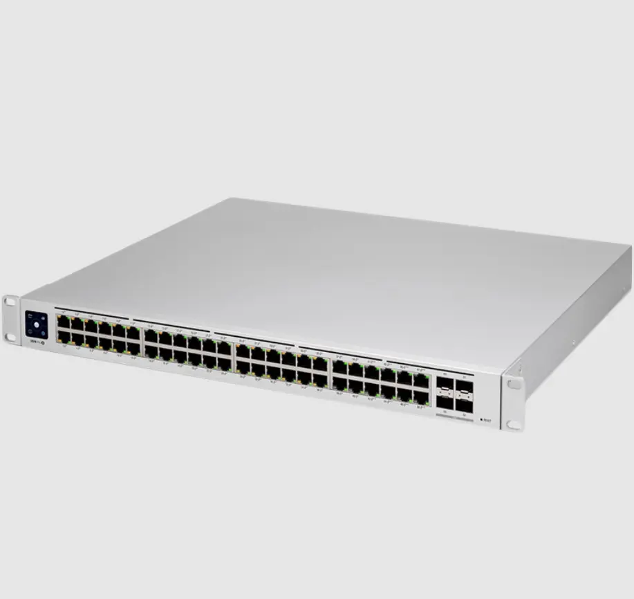 Ubiquiti Layer 3 Switch 176 Gbit/s, 130,944 Mpps, 52 portova, Sivi
