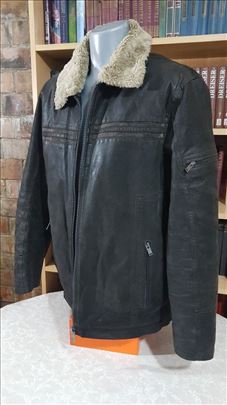 C&A vrhunska kozna jakna-bunda vel. xl-xxl