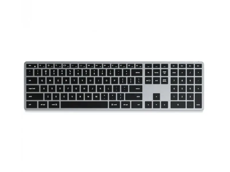 Satechi Slim X3 BACKLIT Tastatura, Bluetooth Bežično povezivanje, Siva