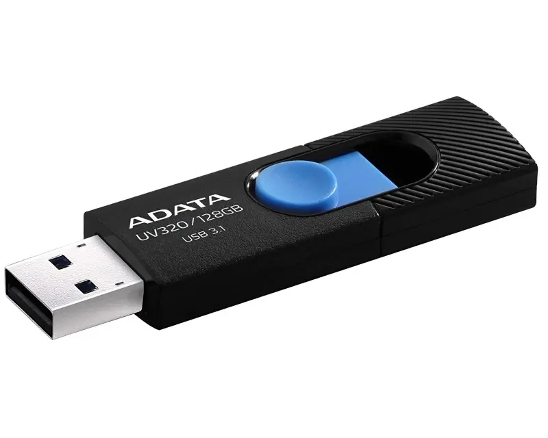 A-DATA USB flash 128GB 3.1 AUV320-128G-RBKBL crno-plavi