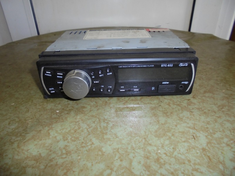 AUTO AUDIO SISTEM STC - 932: RADIO, MP3, USB/SD/MMC