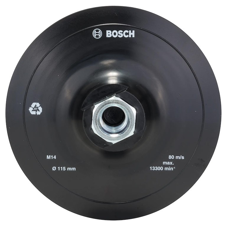 Bosch Tanjir sa čičak prihvatom 115 mm 1 kom 2609256271