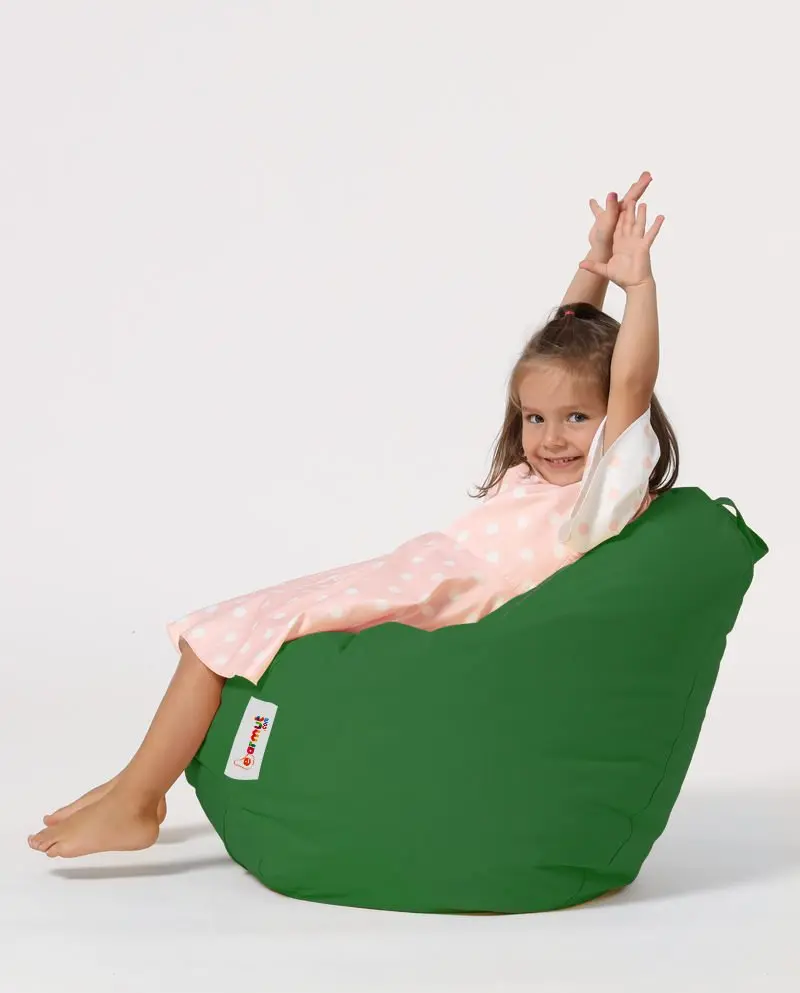 Atelier del Sofa Dečiji Lazy bag Premium, Zeleni