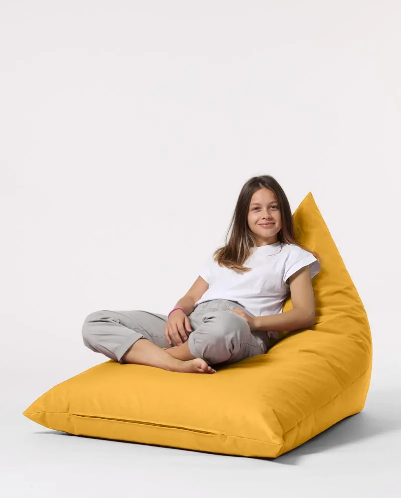 Atelier del Sofa Lazy bag Pyramid, Žuti