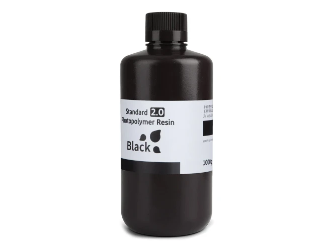 Elegoo Standard Resin 2.0 crna smola za 3D štampač 1kg