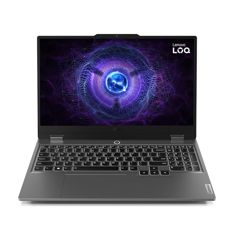 Lenovo LOQ 15IAX9I (83FQ003GYA) gejmerski laptop Intel® Octa Core™ i5 12450HX 15.6" FHD 16GB 1TB SSD Intel® Arc A530M sivi