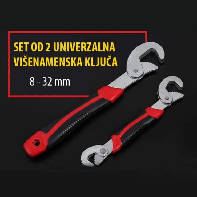 Set od 2 višenamenska univerzalna ključa