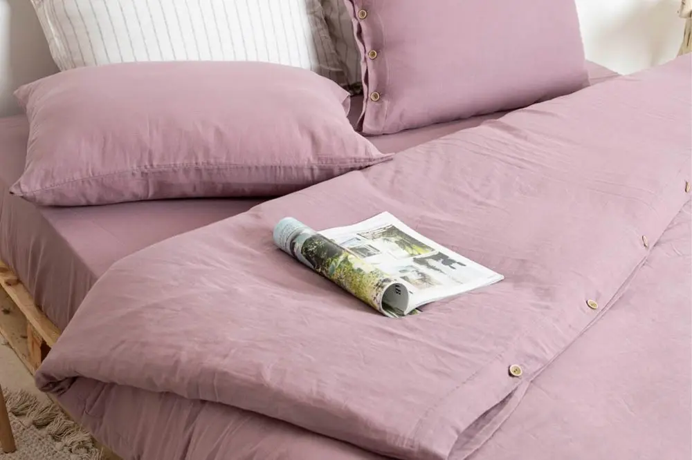 L'Essentiel Maison Komplet posteljina Marla, 200x220cm, Roze