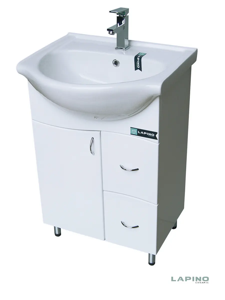 Lapino 5815 S/F Lavabo sa ormarićem, 55x85cm, Beli