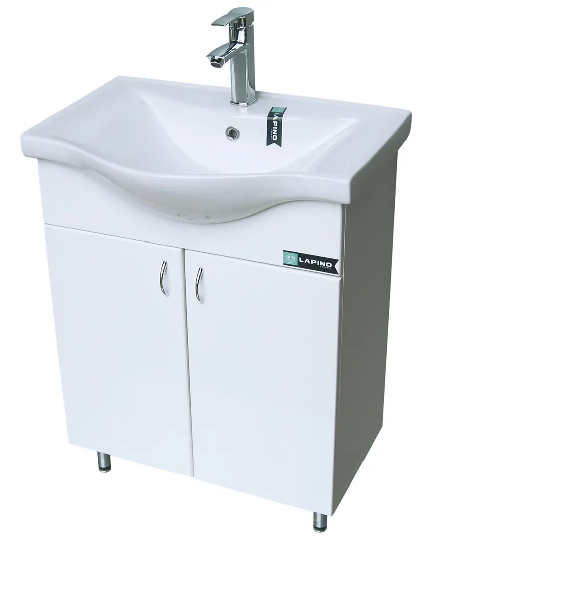 Lapino 7065 Lavabo sa ormarićem, 65x85cm, Beli