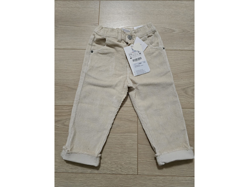 ZARA pantalone 9-12m NOVO sa etiketom