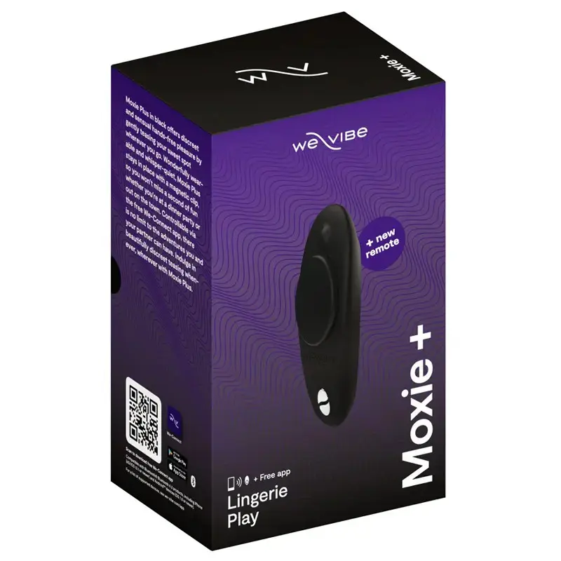 We-Vibe Moxie Vibro gaćice, 10 režima vibracije, Crne