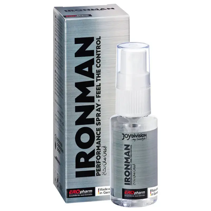 EroPharm Joy Division Ironman Sprej za odlaganje ejakulacije, 30ml