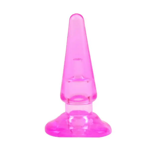 Analni plug za početnike, Roze, 10.4 cm