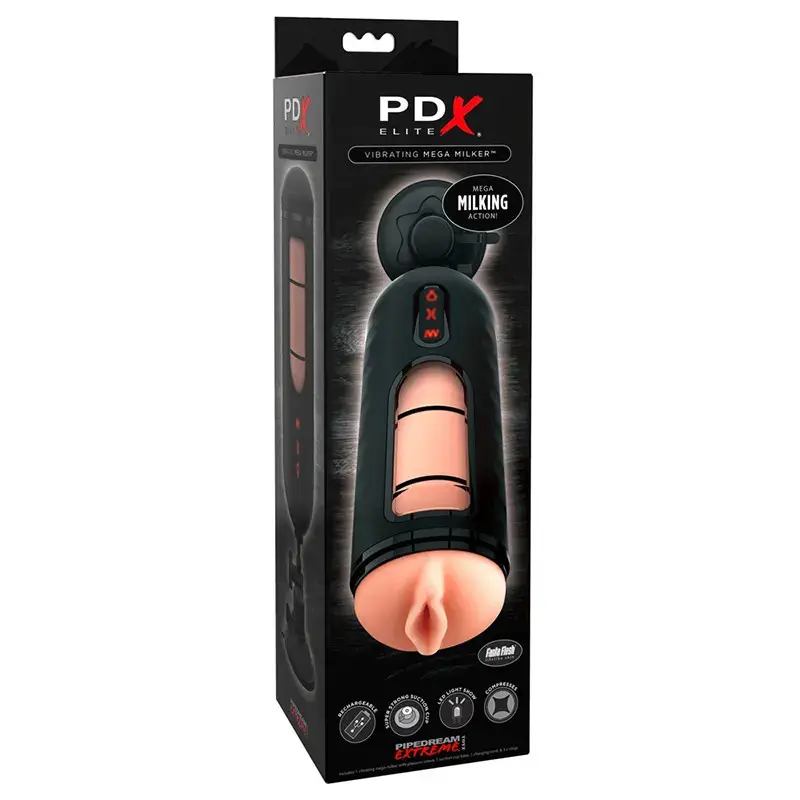 PDX Elite Multifunkcionalni masturbator, 7 funkcija vibracija, 6 funkcija usisavanja, 15.2cm